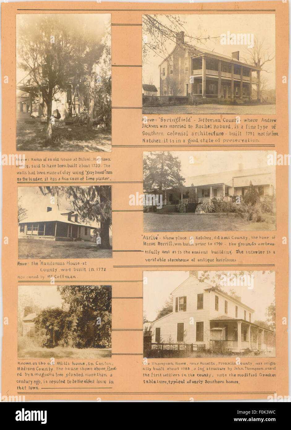 A detailed visual documentation of Mississippi’s architectural history ...