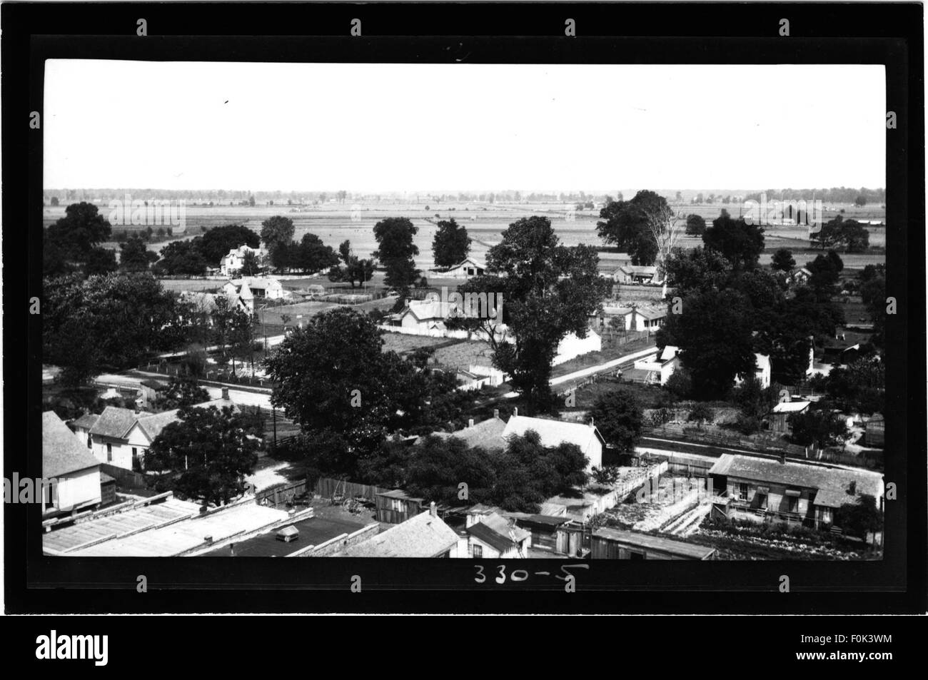 These images show Friars Point, captured from the top of a water tank ...