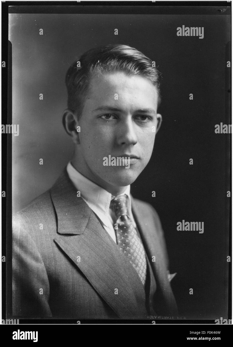 A photograph of an unidentified man, capturing him in an unknown ...