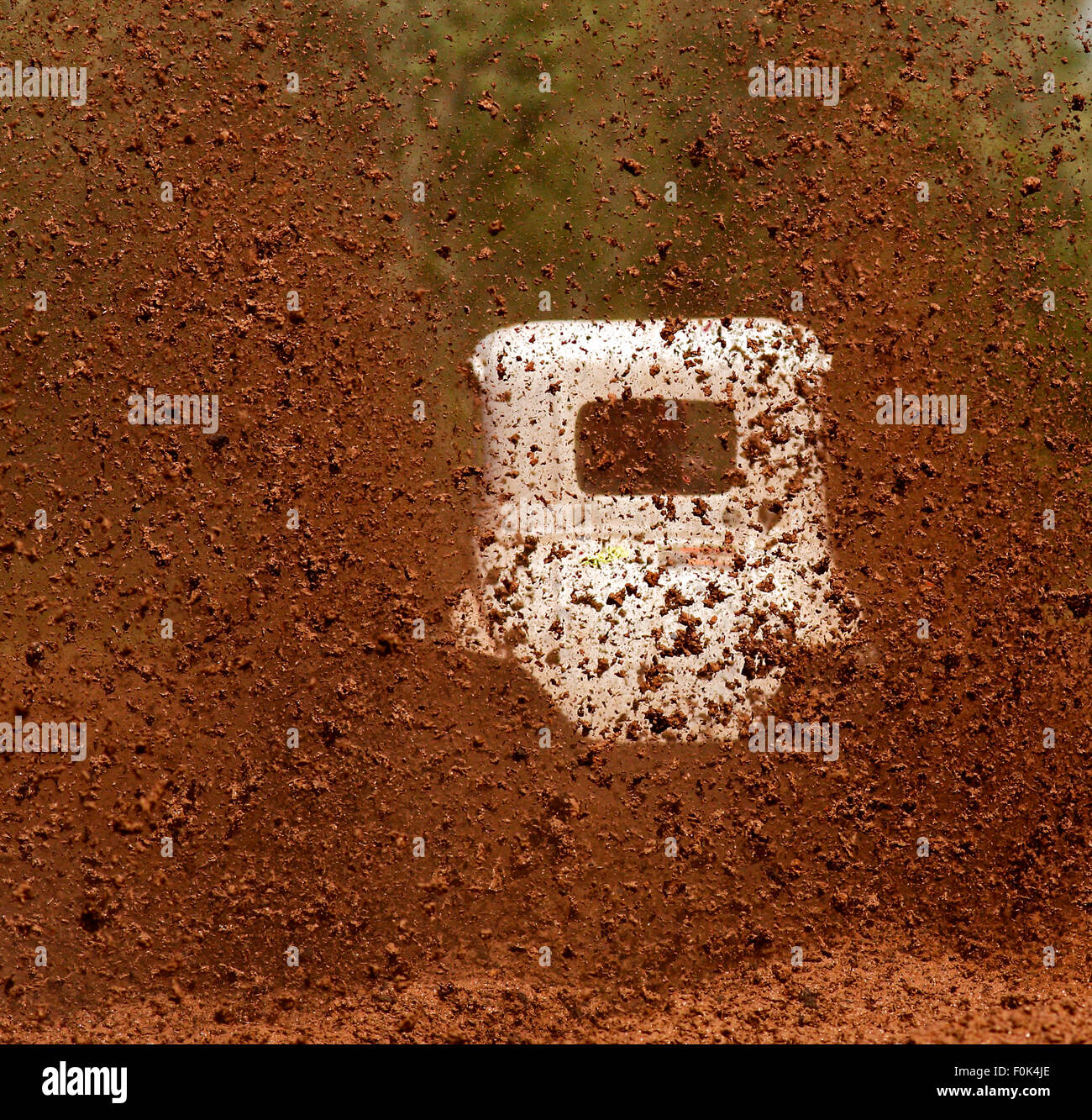 Mud spray on white truck hi-res stock photography and images - Alamy