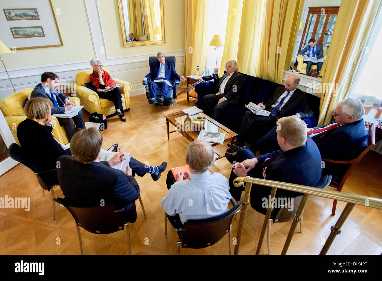 Secretary Kerry Gathered His Staff to Outline Issues Before Them ...