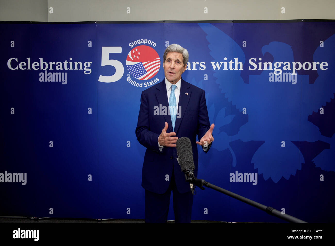 Secretary Kerry Speaks About Singapore’s 50th Anniversary During Visit ...