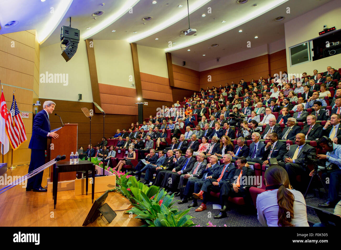 Secretary Kerry Speaks About U.S. Policy Toward Singapore, Asia During ...