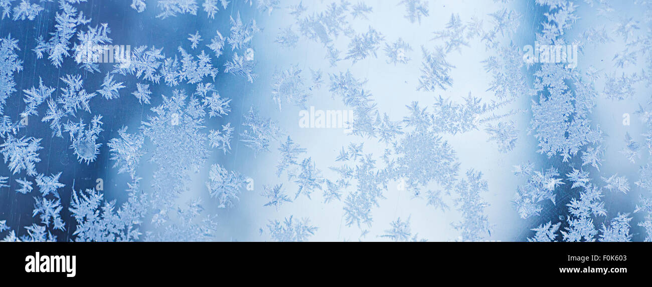 Winter iced background Stock Photo - Alamy