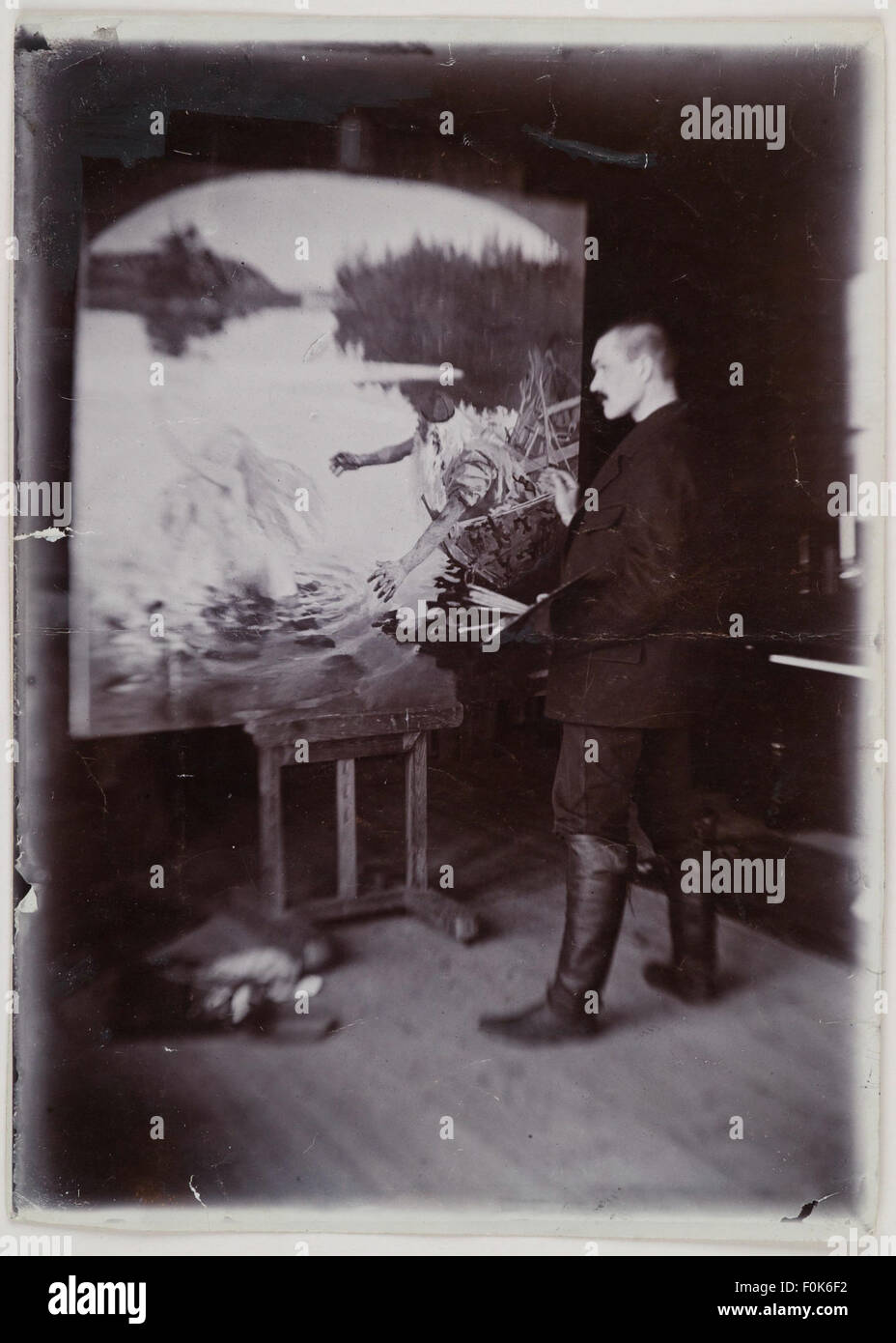 Axel Gallén-Kallela’s painting 'The Aino Myth' created in Helsinki ...