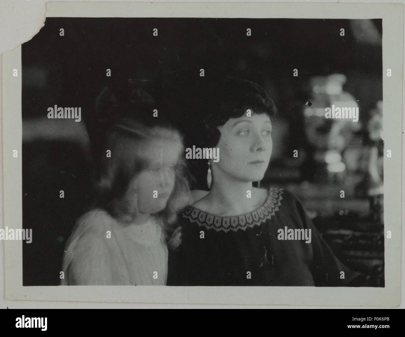 This photograph features Margaret Lippo Hecht and her daughter Margaret ...