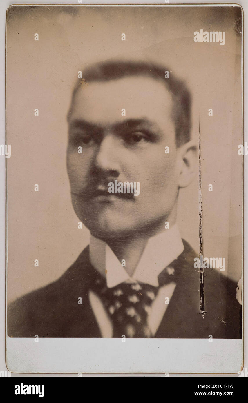 This portrait of Axel Gallén, taken in Paris in 1889, is part of a ...