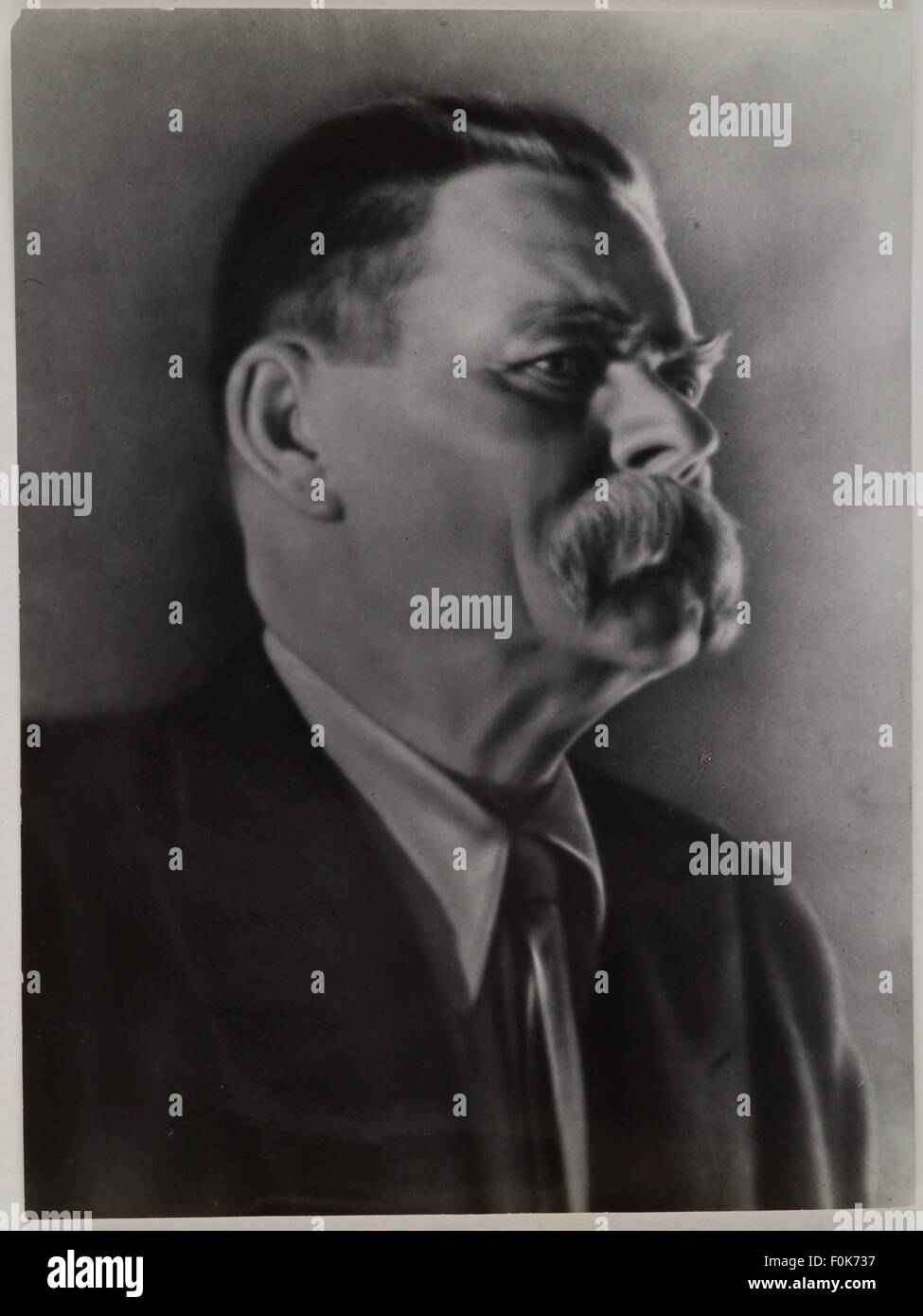 This portrait of Maxim Gorky, painted by Akseli Gallen-Kallela ...