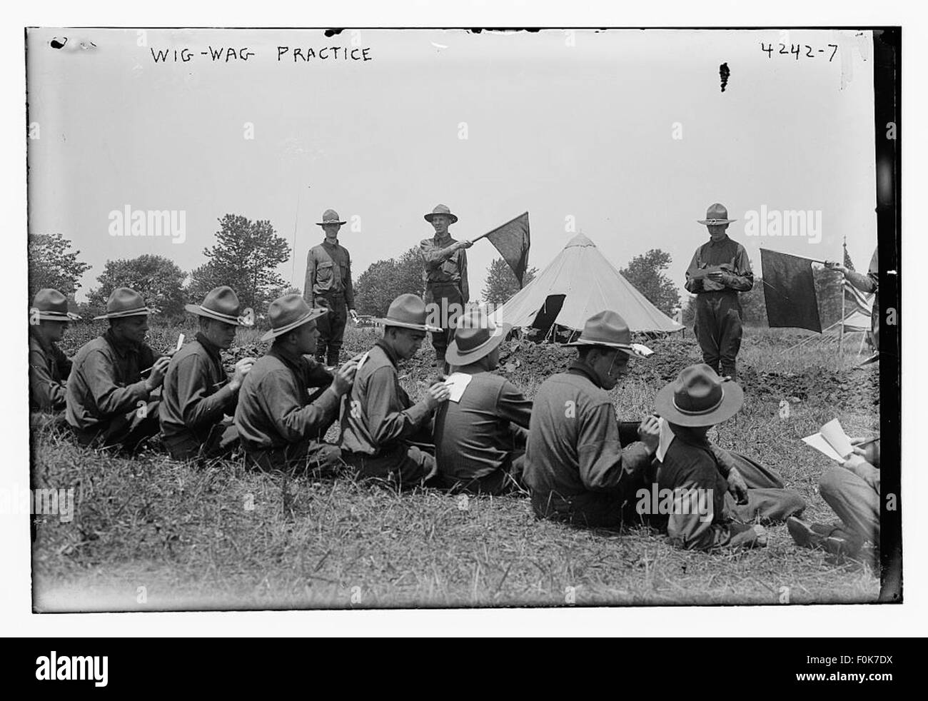 Military radio operations Cut Out Stock Images & Pictures - Alamy