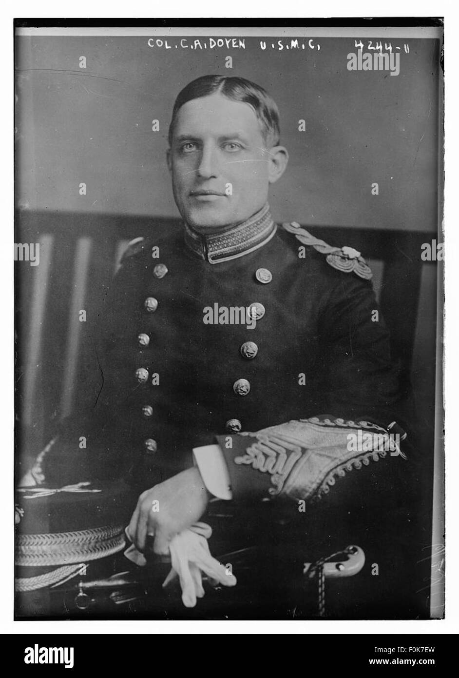 Colonel C.A. Doyen was a senior officer in the United States Marine ...