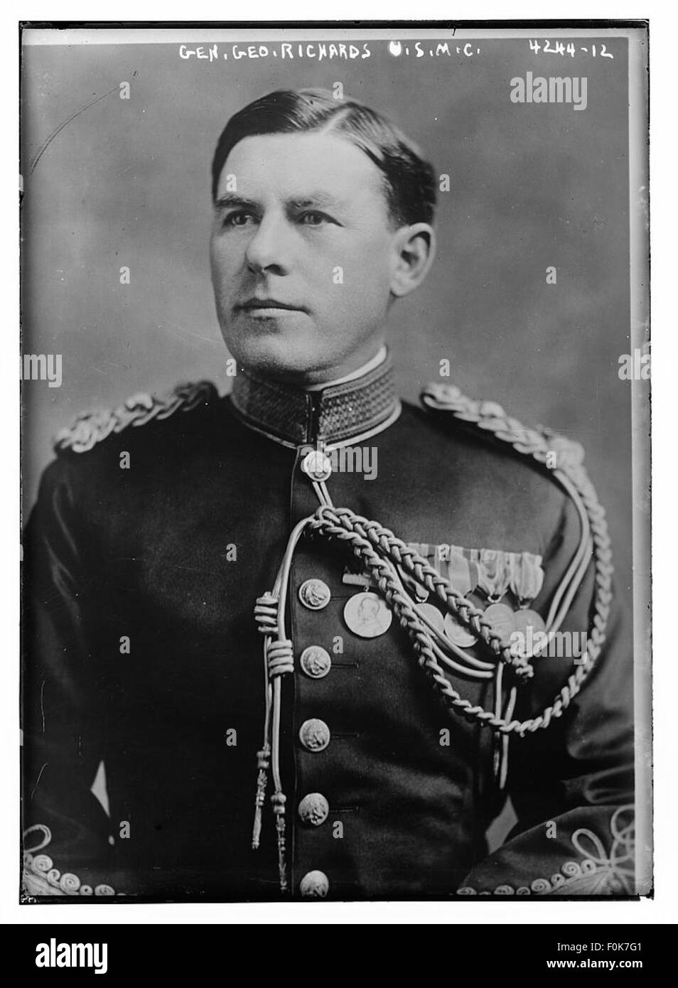 General George Richards served in the U.S. Marine Corps and was known ...