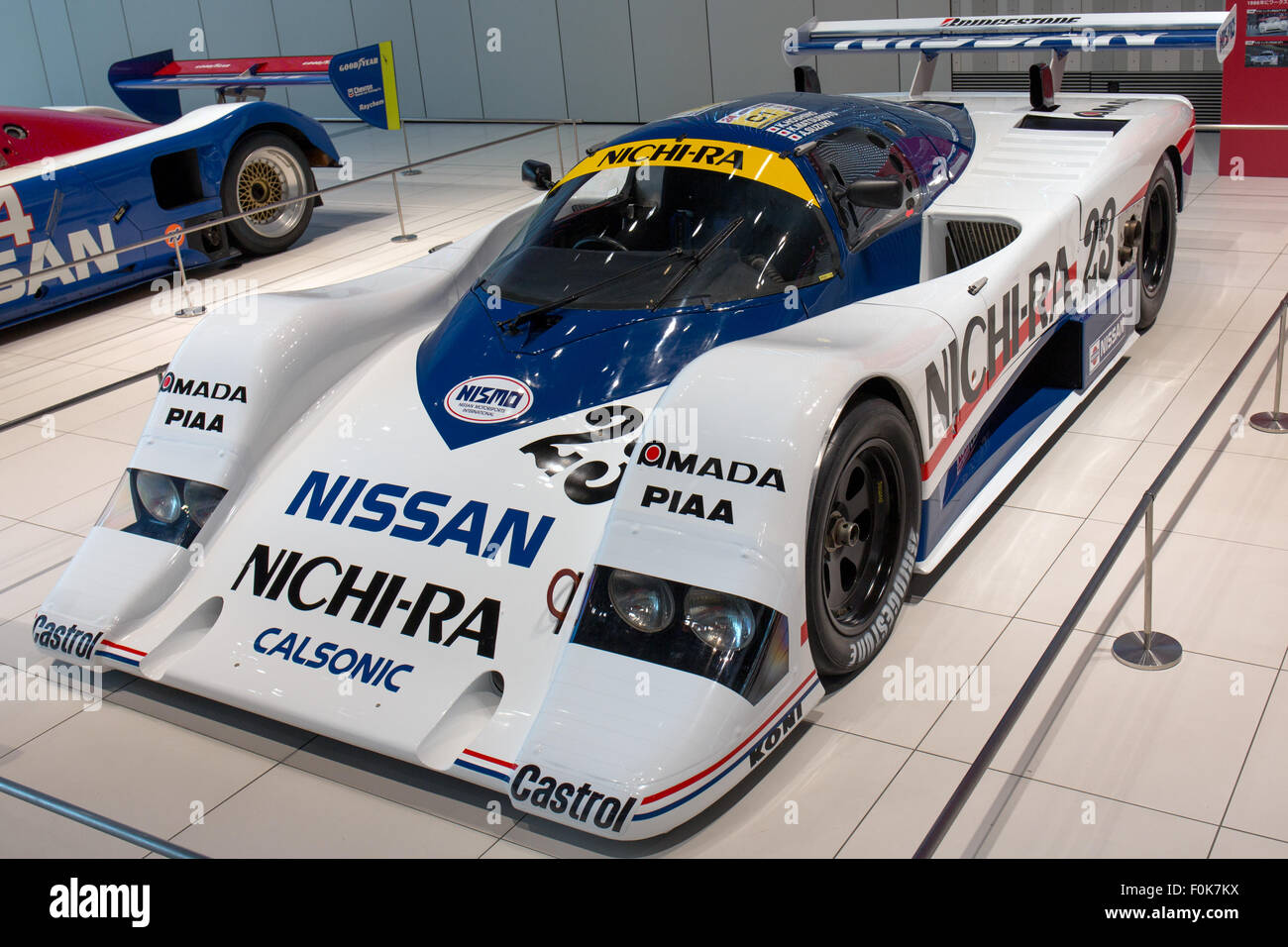 The Nissan R86V, featured in the Nissan Global Headquarters Gallery ...