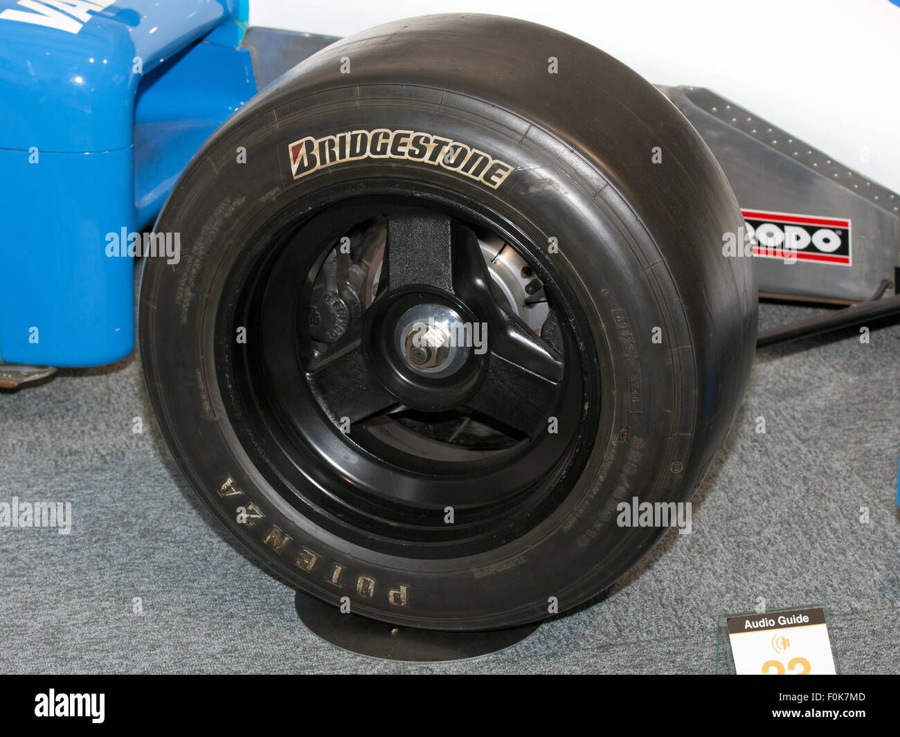 Ralt RH6-84 front-right tyre 2015 Honda Collection Hall Stock Photo - Alamy