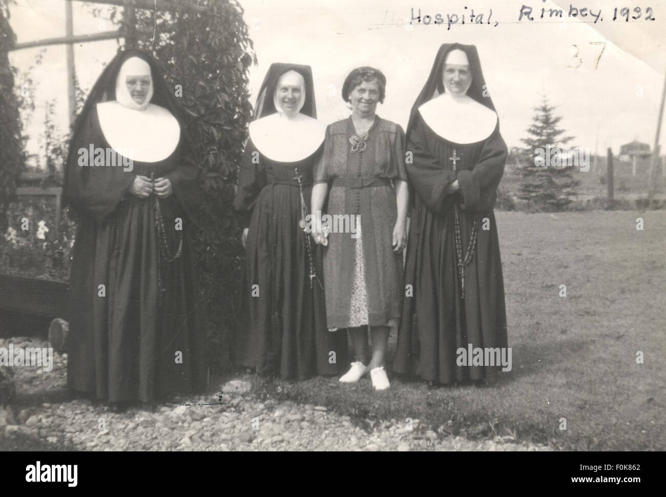 Sisters in Rimbey, Alberta Stock Photo - Alamy