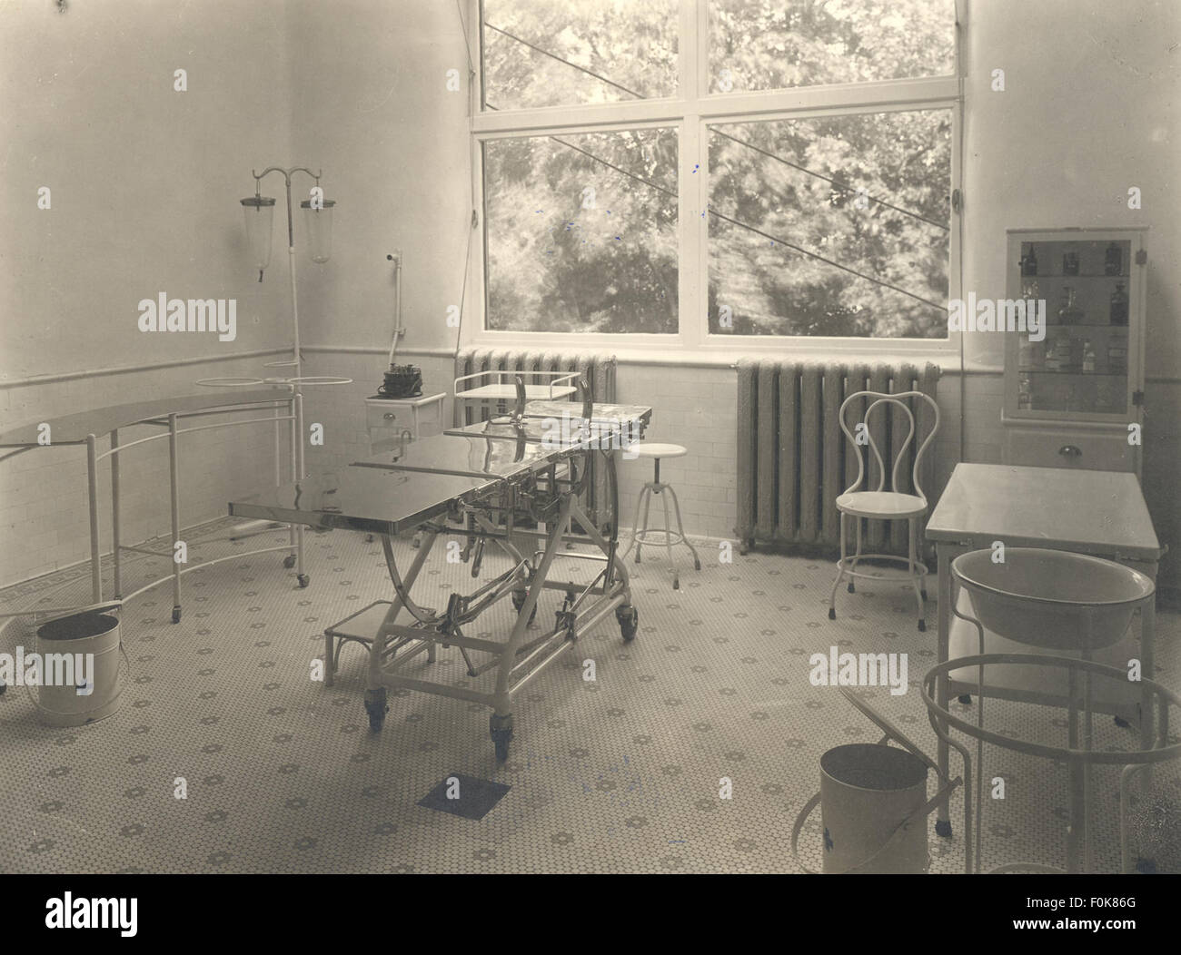 The first operating room refers to the initial development of surgical ...