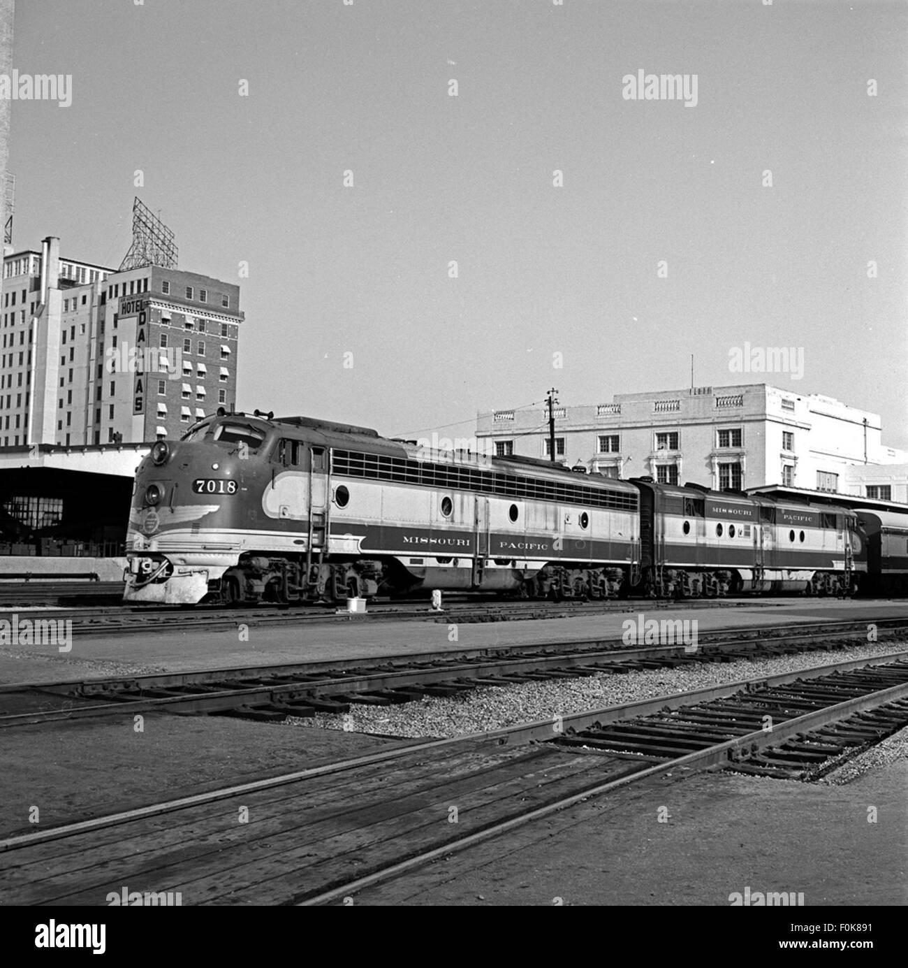 Missouri Pacific Diesel Electric Passenger Locomotives Nos. 7018 and ...