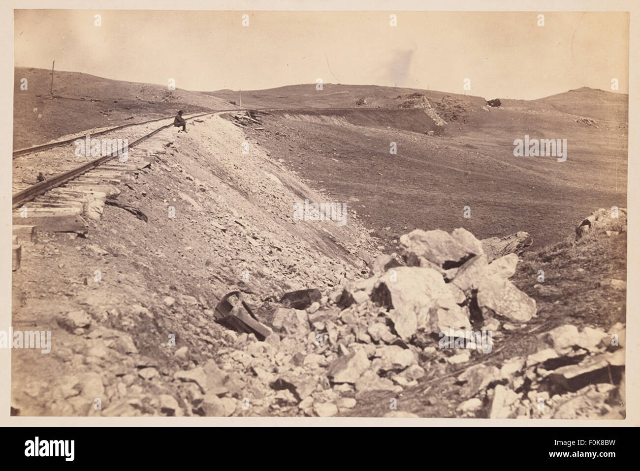 Hall's Fill near Sherman, U.P.R.R Stock Photo - Alamy