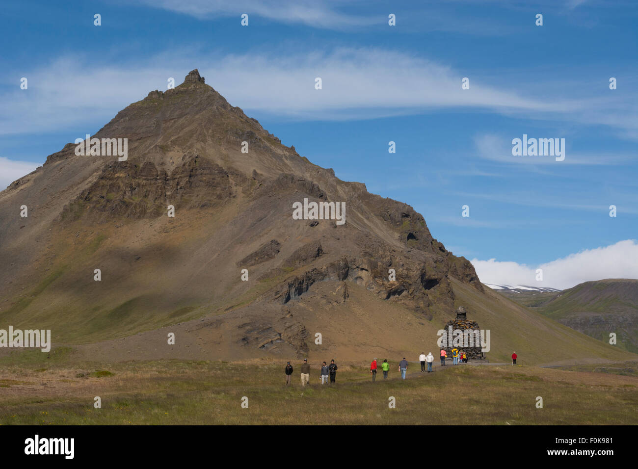 Iceland, West Iceland (aka Vesturland), Snaefellnes Peninsula (aka ...