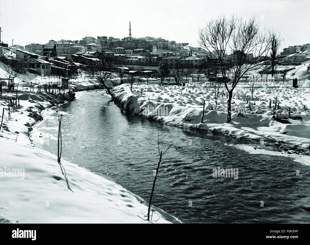 A historical photograph of Bent Stream from the 1950s captures the ...