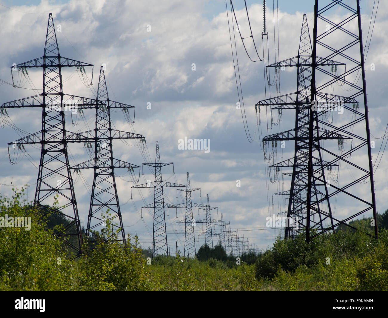 Voltage electricity power distribution hi-res stock photography and ...