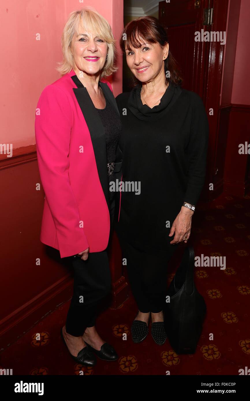 The Judy Garland press night and post show - Arrivals Featuring: Nina ...