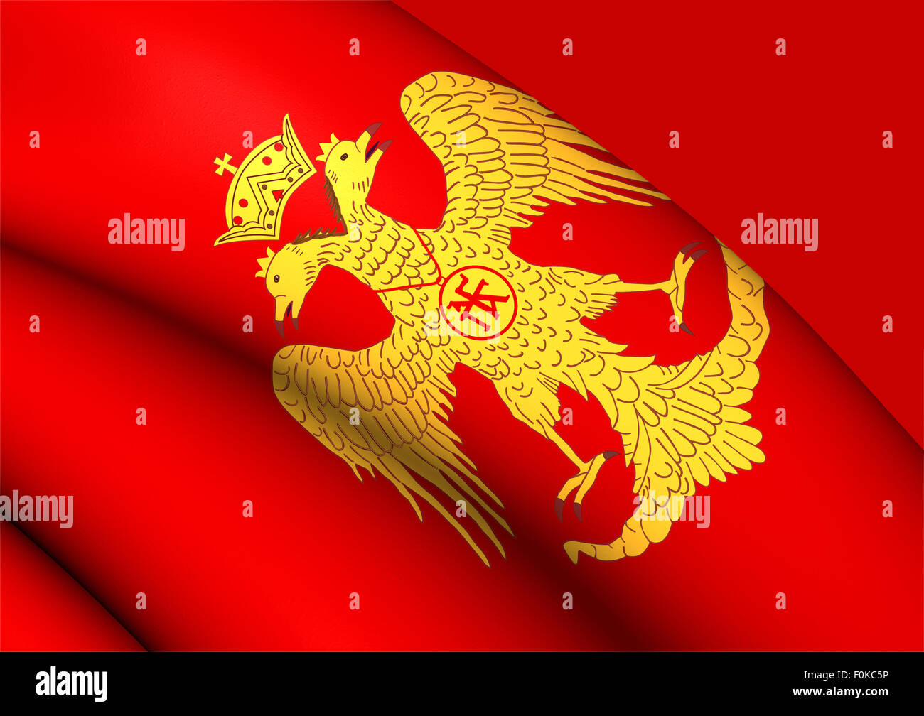 Byzantine Eagle, Flag of Palaiologos Dynasty. Close Up Stock Photo - Alamy