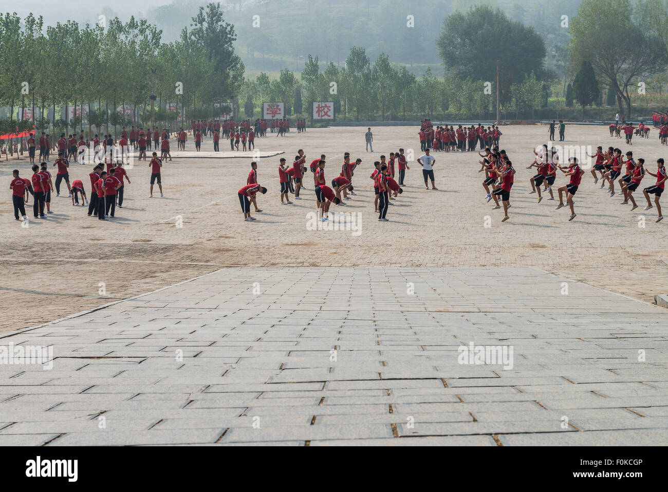 Shaolin Temple in Henan Province in China Stock Photo - Alamy