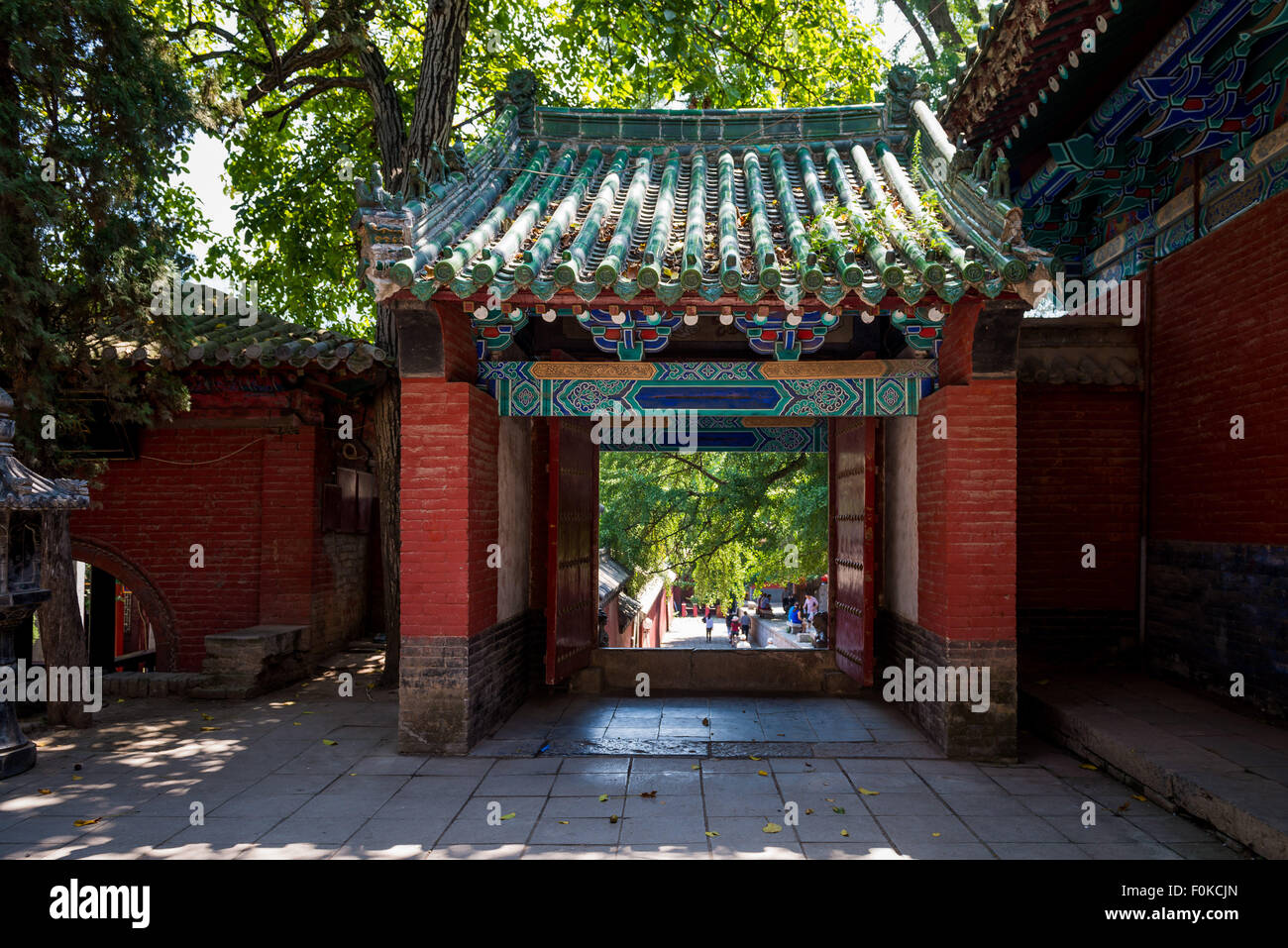 Shaolin Temple in Henan Province in China Stock Photo - Alamy