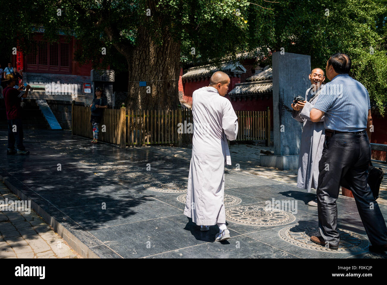 Shaolin Temple in Henan Province in China Stock Photo - Alamy