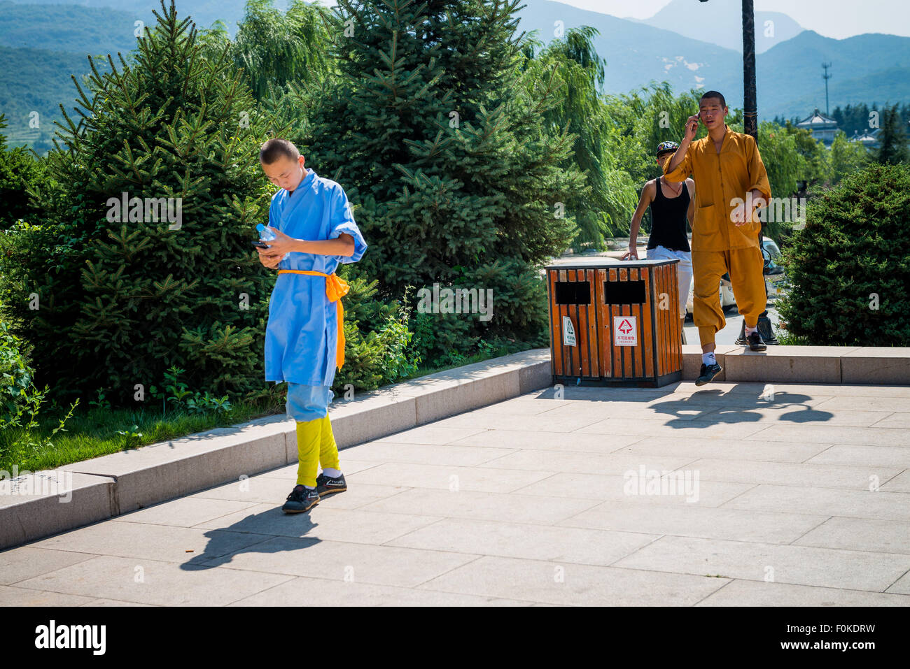 Shaolin Temple in Henan Province in China Stock Photo - Alamy