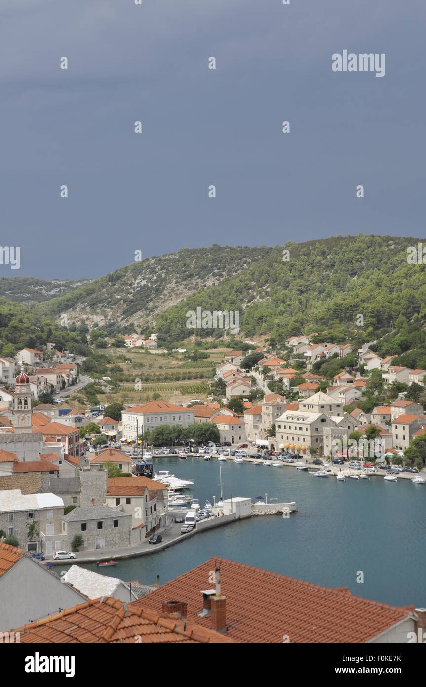 Pucisca village hi-res stock photography and images - Alamy