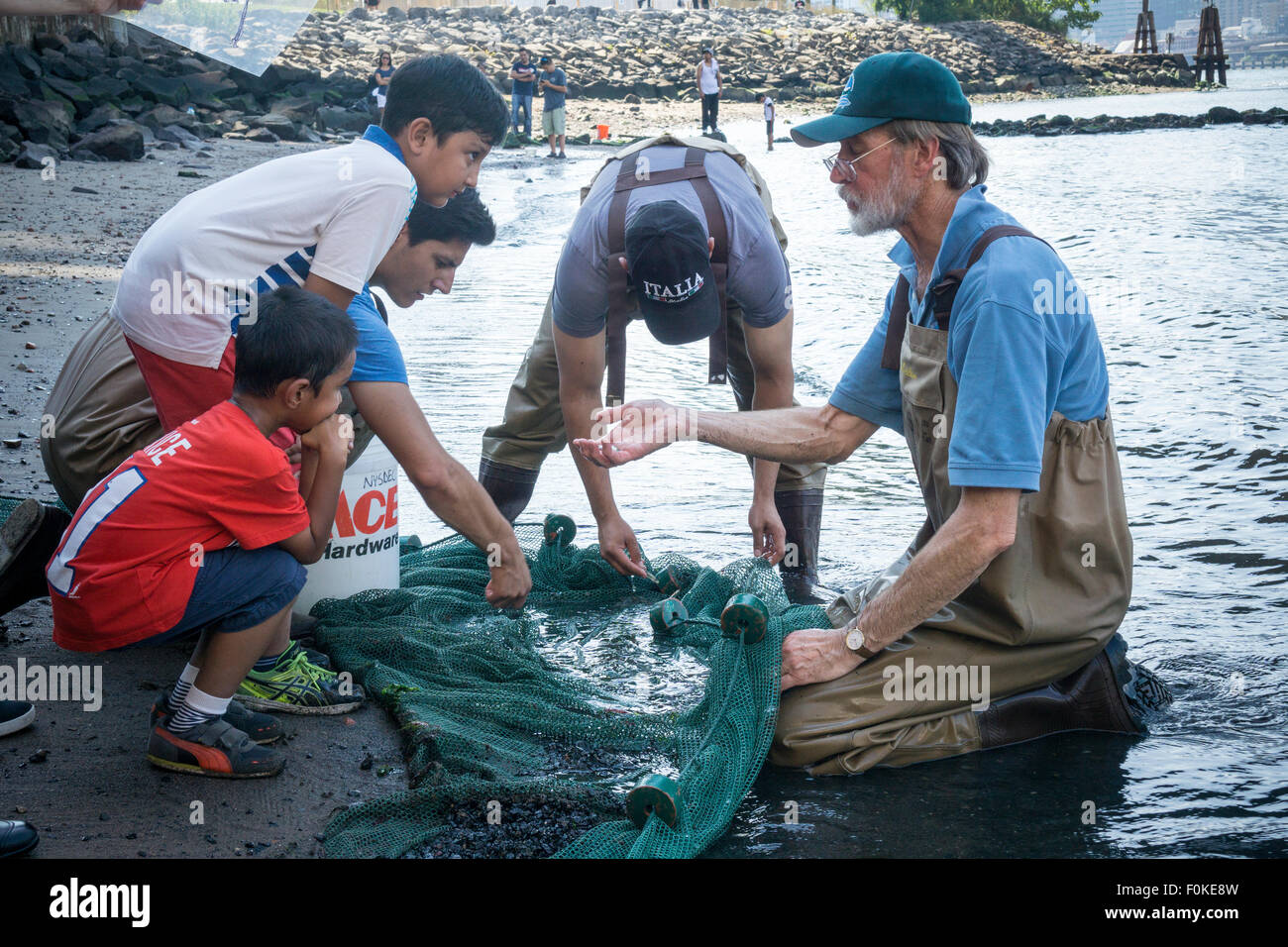 Naturalists from the NYS Dept. of Environmental Conservation explain ...