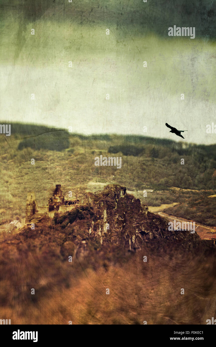 Flying castle hi-res stock photography and images - Alamy