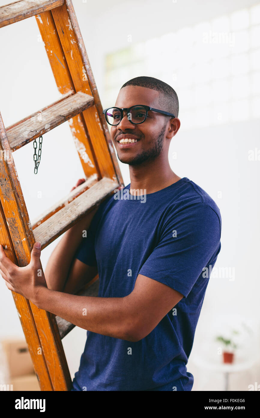 Portrait flat hi-res stock photography and images - Alamy