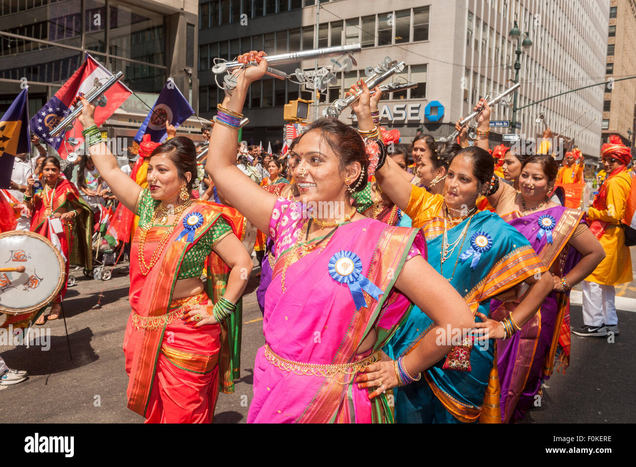 Indian-American dance troupe performs at the Indian Independence Day ...