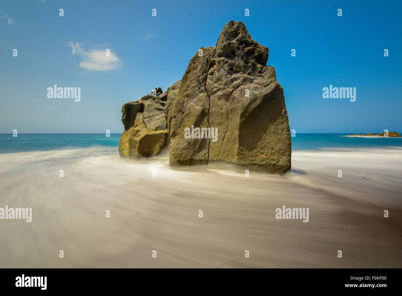 Portugal, Madeira, Rock formation at beach Stock Photo - Alamy