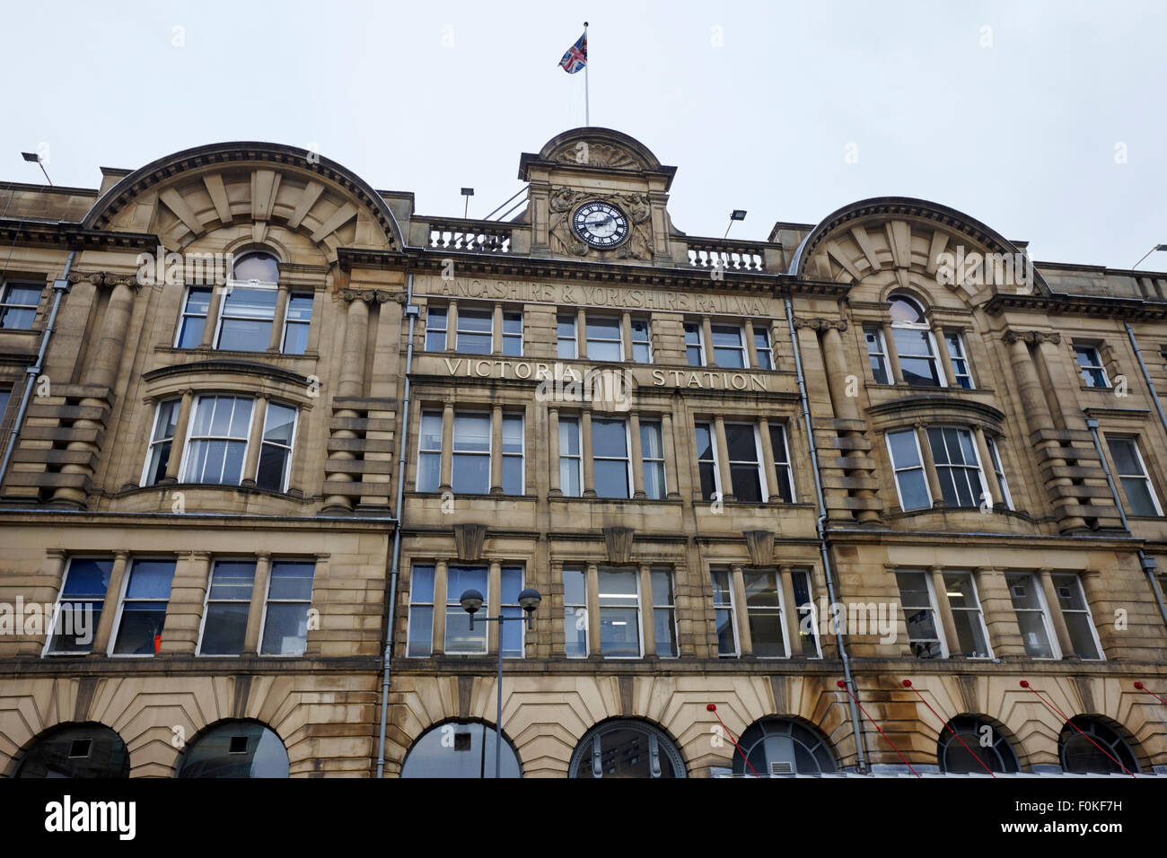 Manchester victoria railway station England UK Stock Photo - Alamy