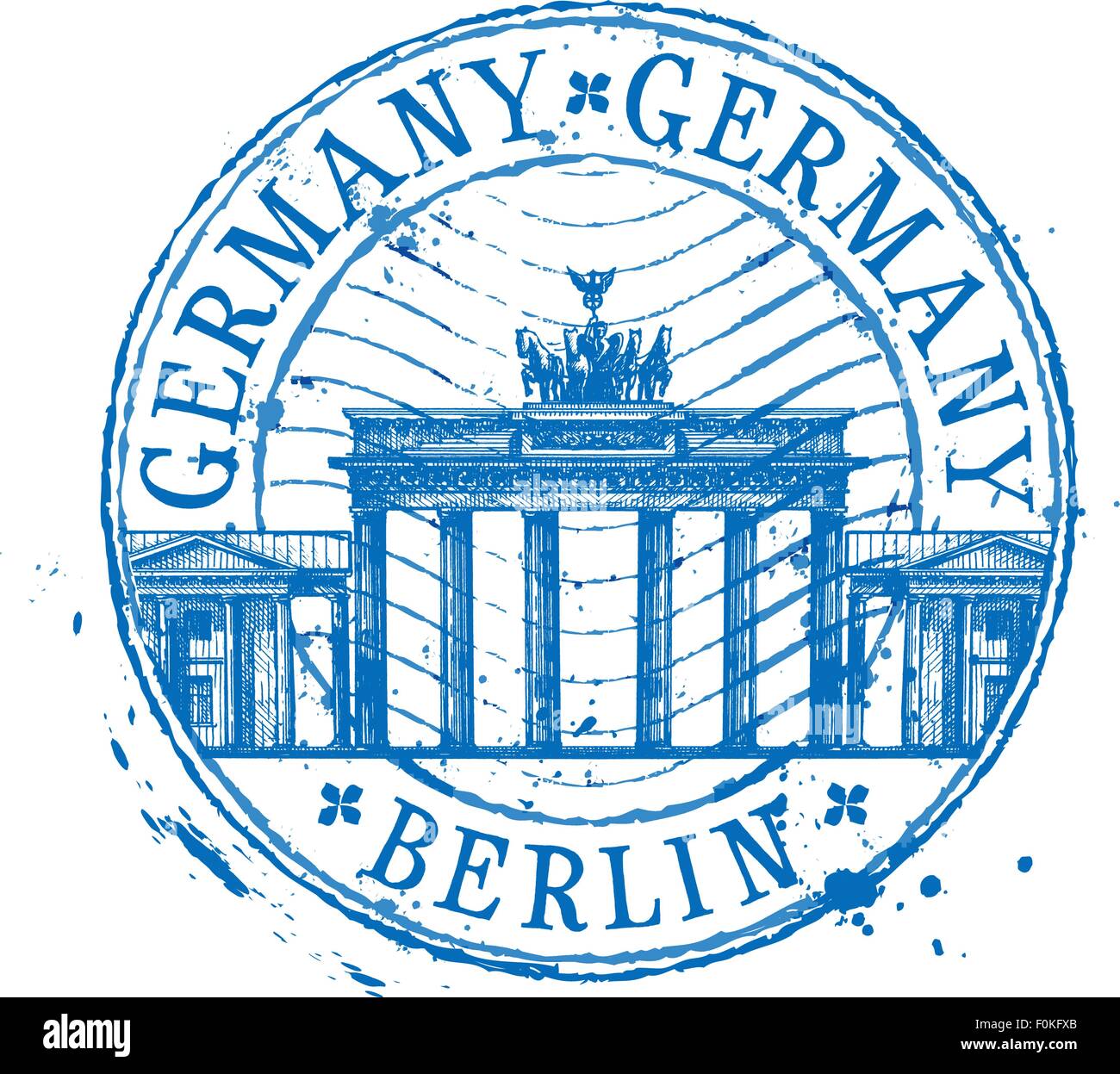 Berlin stamp hi-res stock photography and images - Alamy