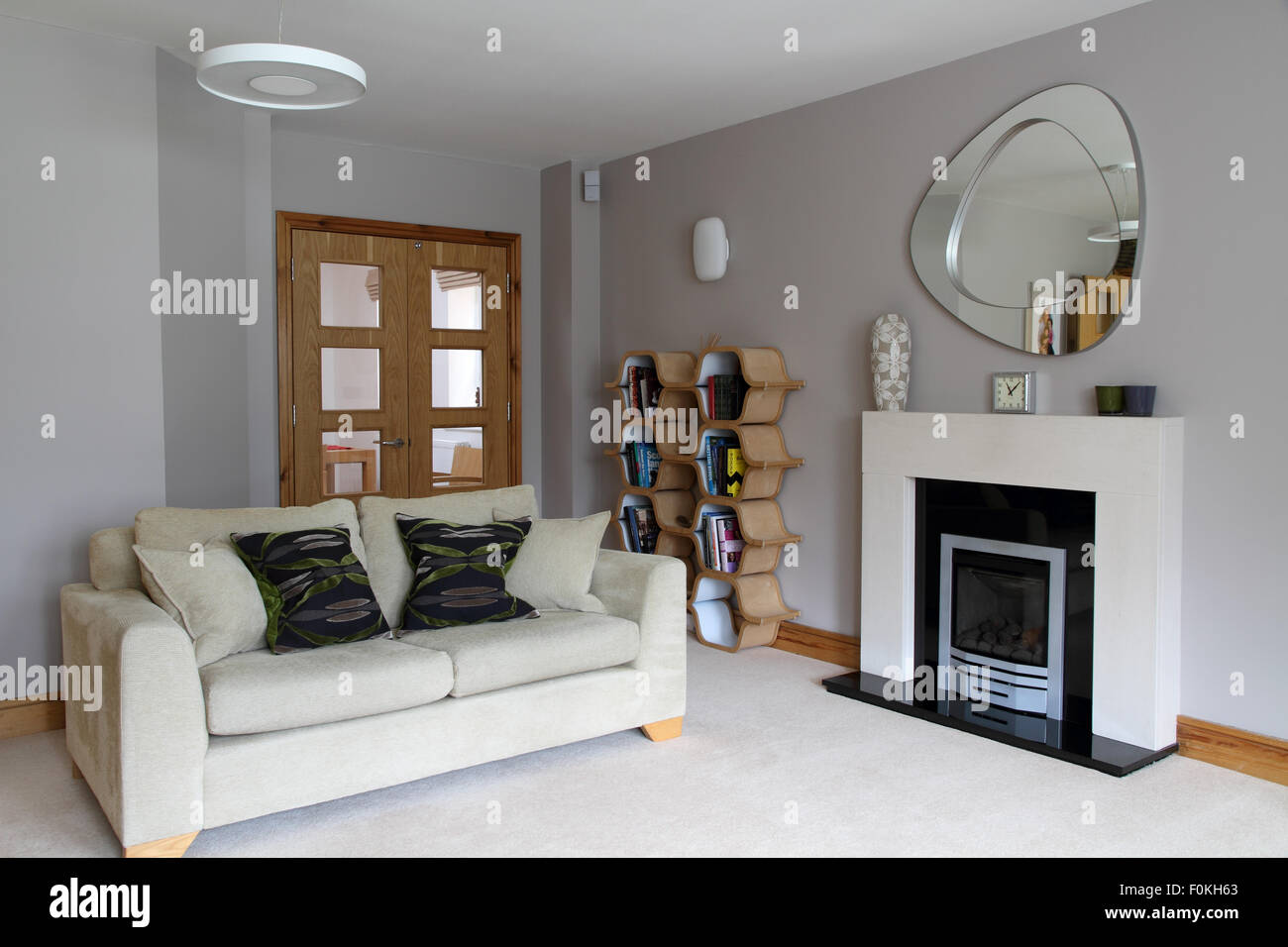 Modern living room Stock Photo - Alamy