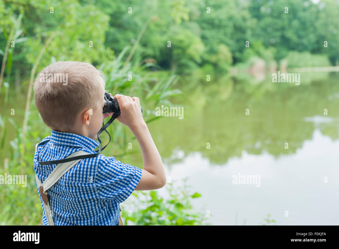 Boy with animals hi-res stock photography and images - Alamy