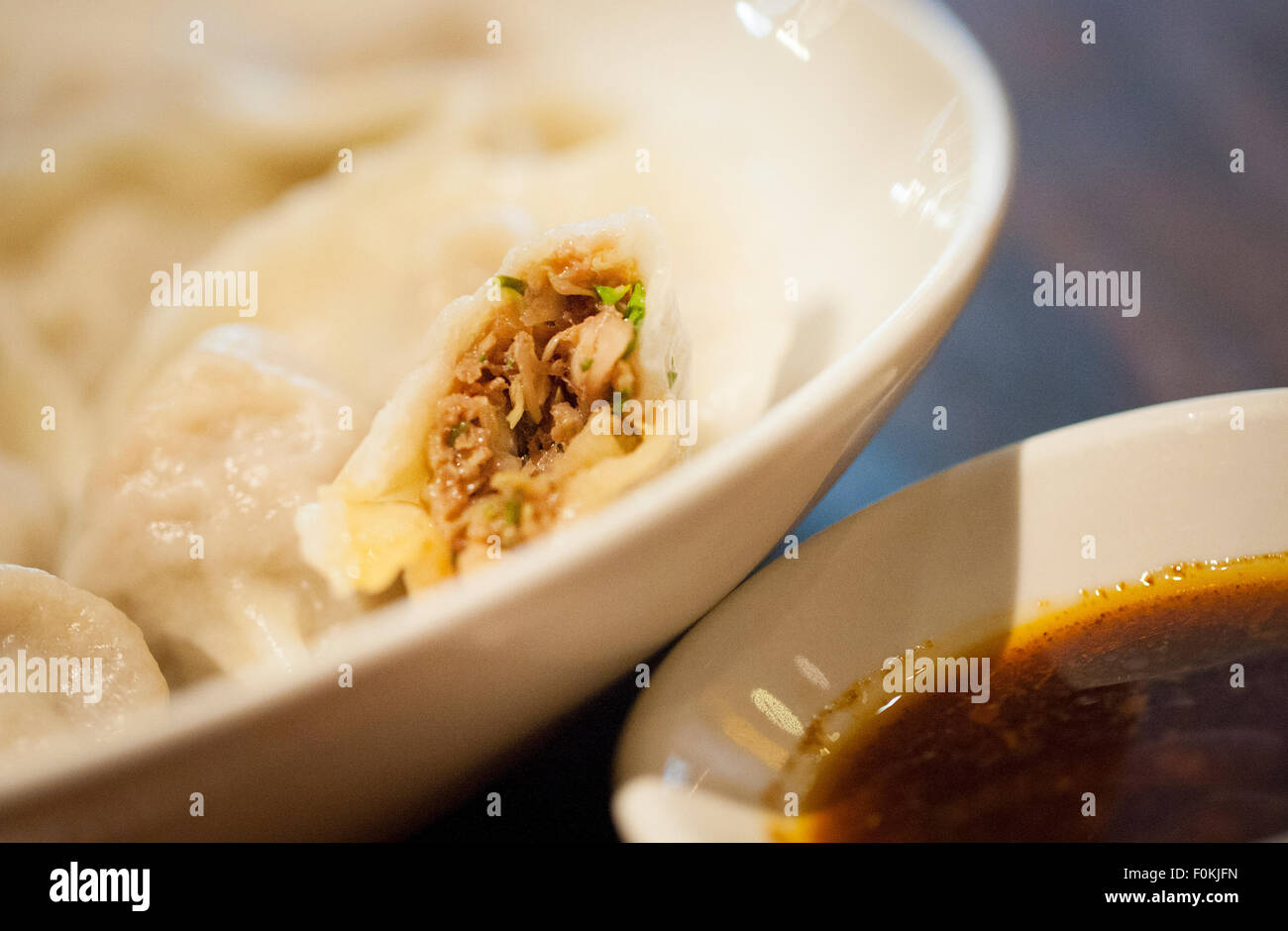 Dumpling in bowl hi-res stock photography and images - Alamy