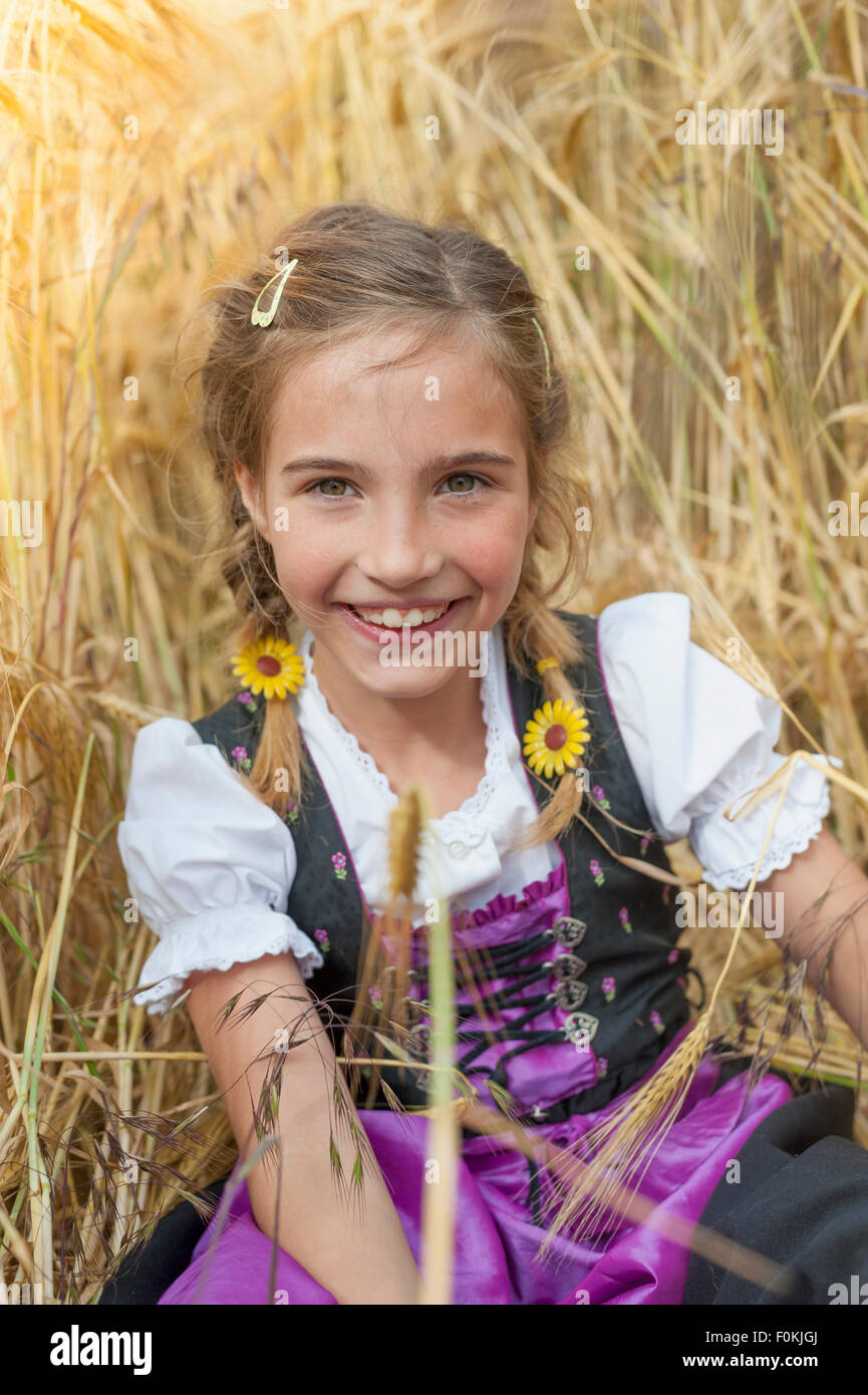 Girl in the dirndl hi-res stock photography and images - Alamy