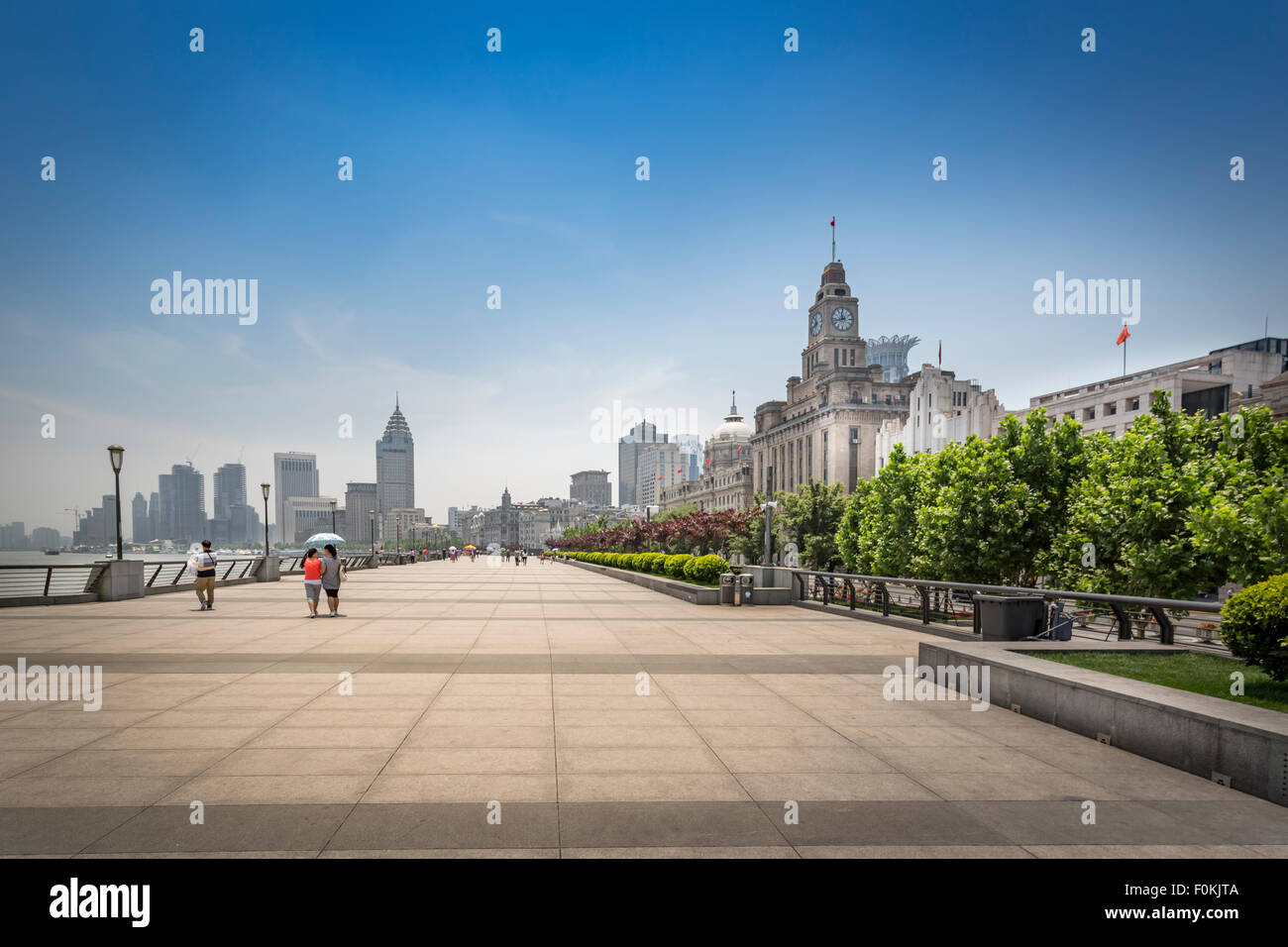 China, Shanghai, Bund Promenade Stock Photo - Alamy