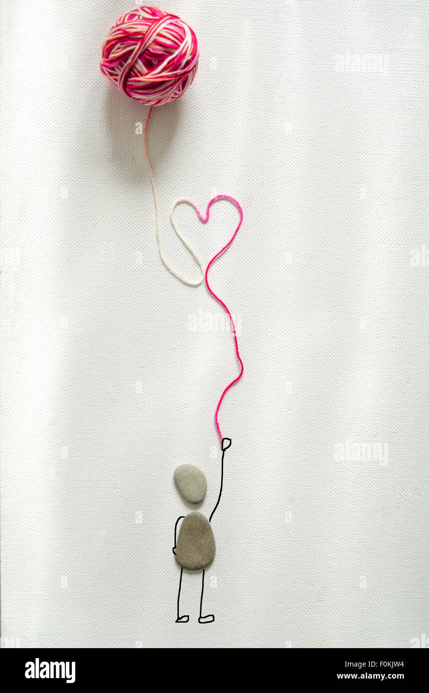 Hand in heart symbol hi-res stock photography and images - Alamy