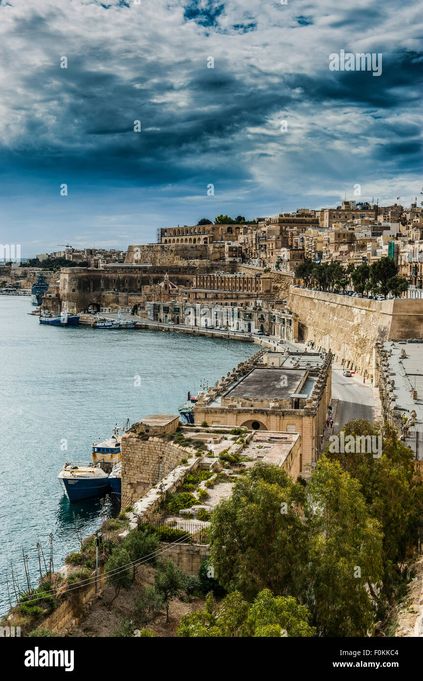 Malta valetta hi-res stock photography and images - Alamy
