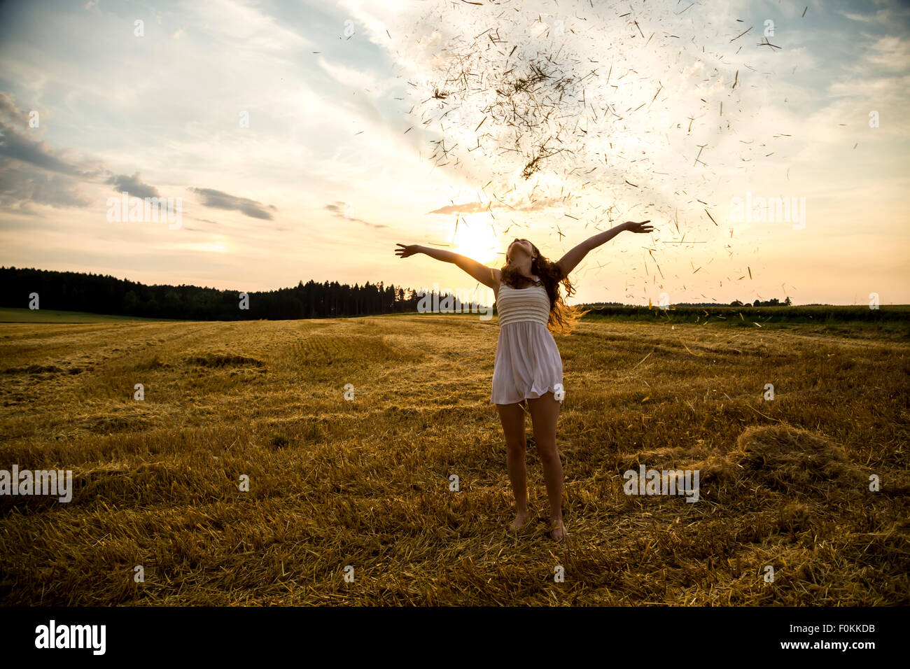 Throwing Up Arm High Resolution Stock Photography and Images - Alamy
