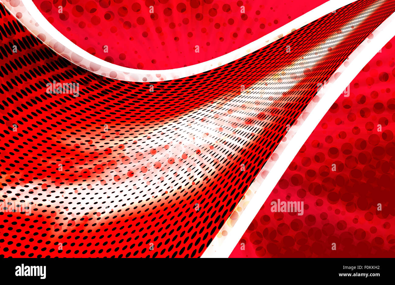 abstract red color background with motion wave Stock Photo - Alamy