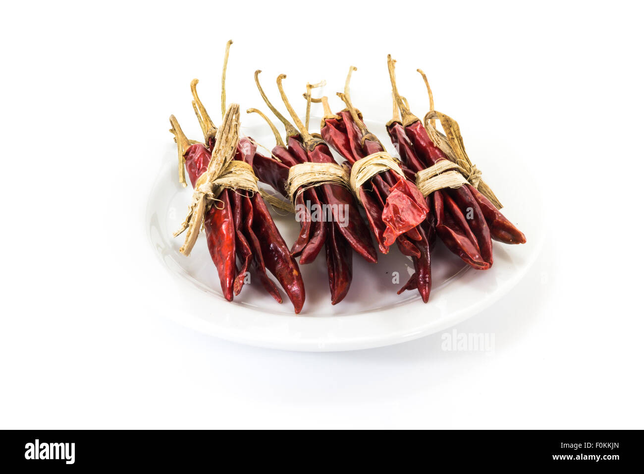 Chilli powder on black Cut Out Stock Images & Pictures - Alamy