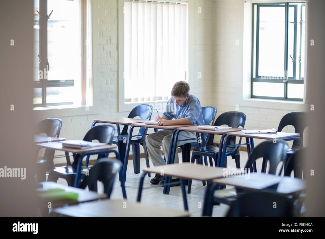 Detention classroom hi-res stock photography and images - Alamy