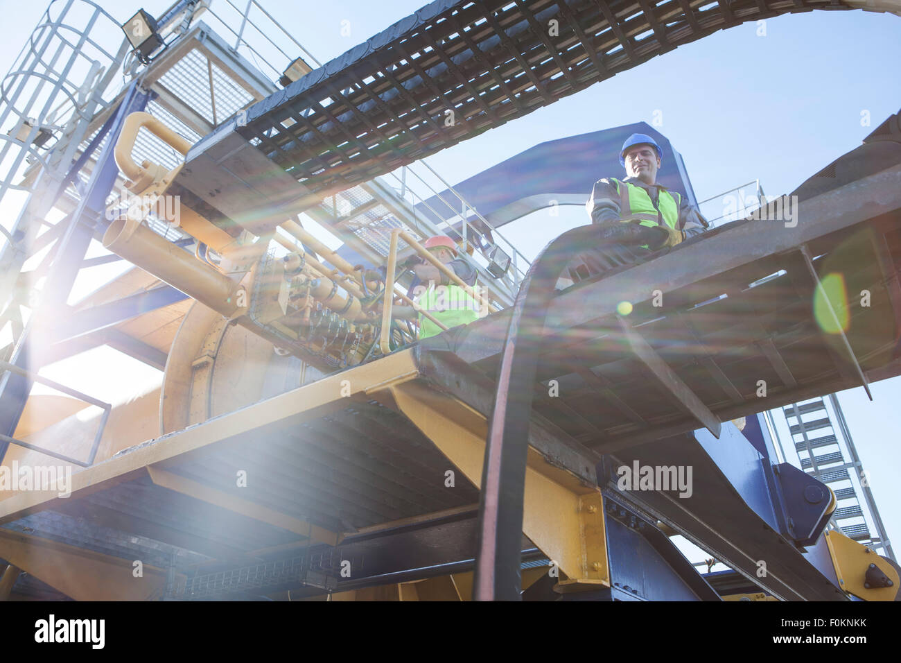 Crew working onboard a ship Stock Photo - Alamy